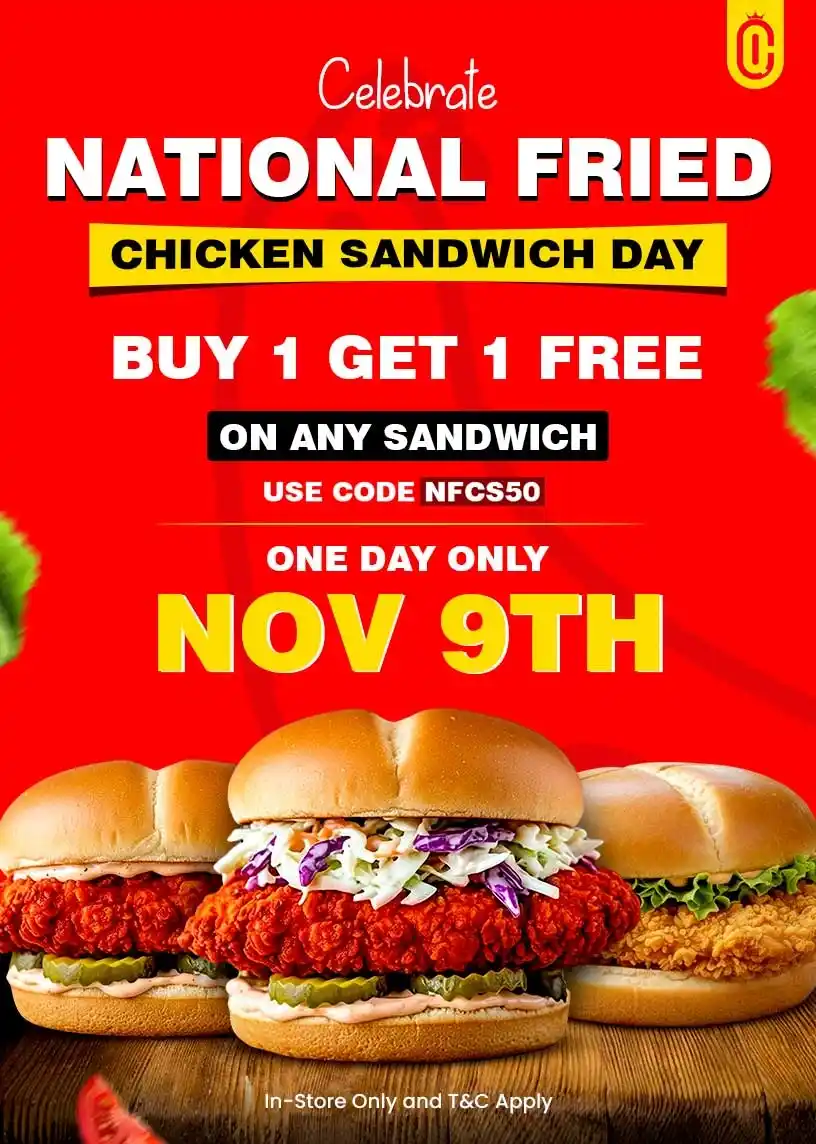 National Fried Chicken Sandwich Day